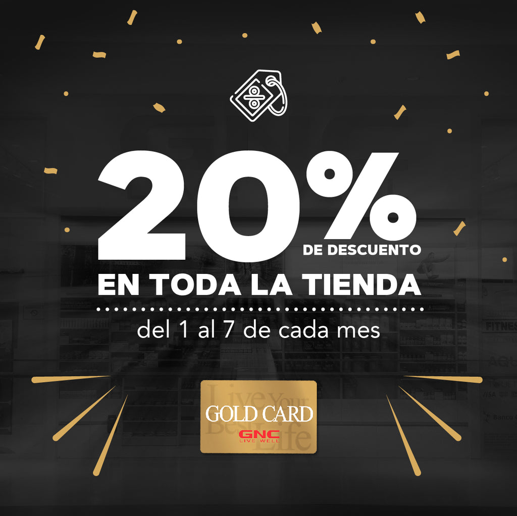 GNC LIVE WELL - Gold Card – GNC® Live Well Panamá